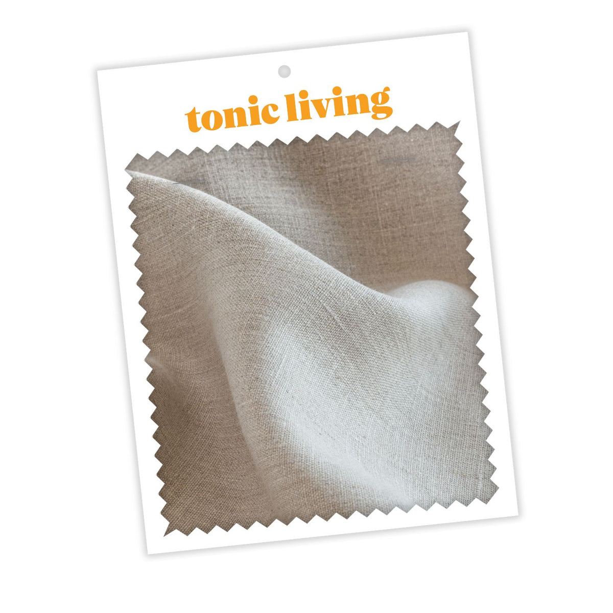 Tuscany Linen, Natural - Buy a Swatch – Tonic Living