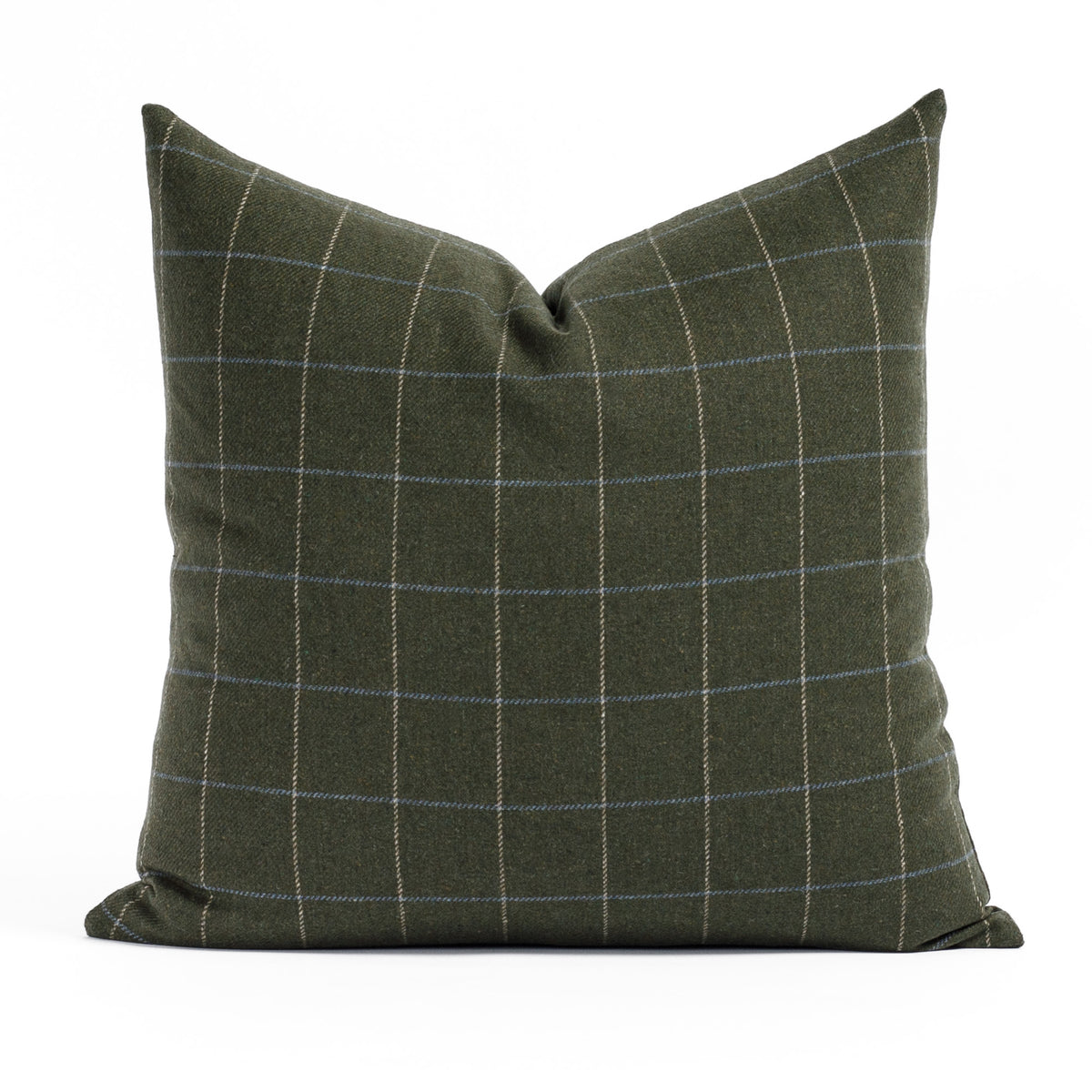 Addison Plaid 20x20 Pillow, Moss – Tonic Living