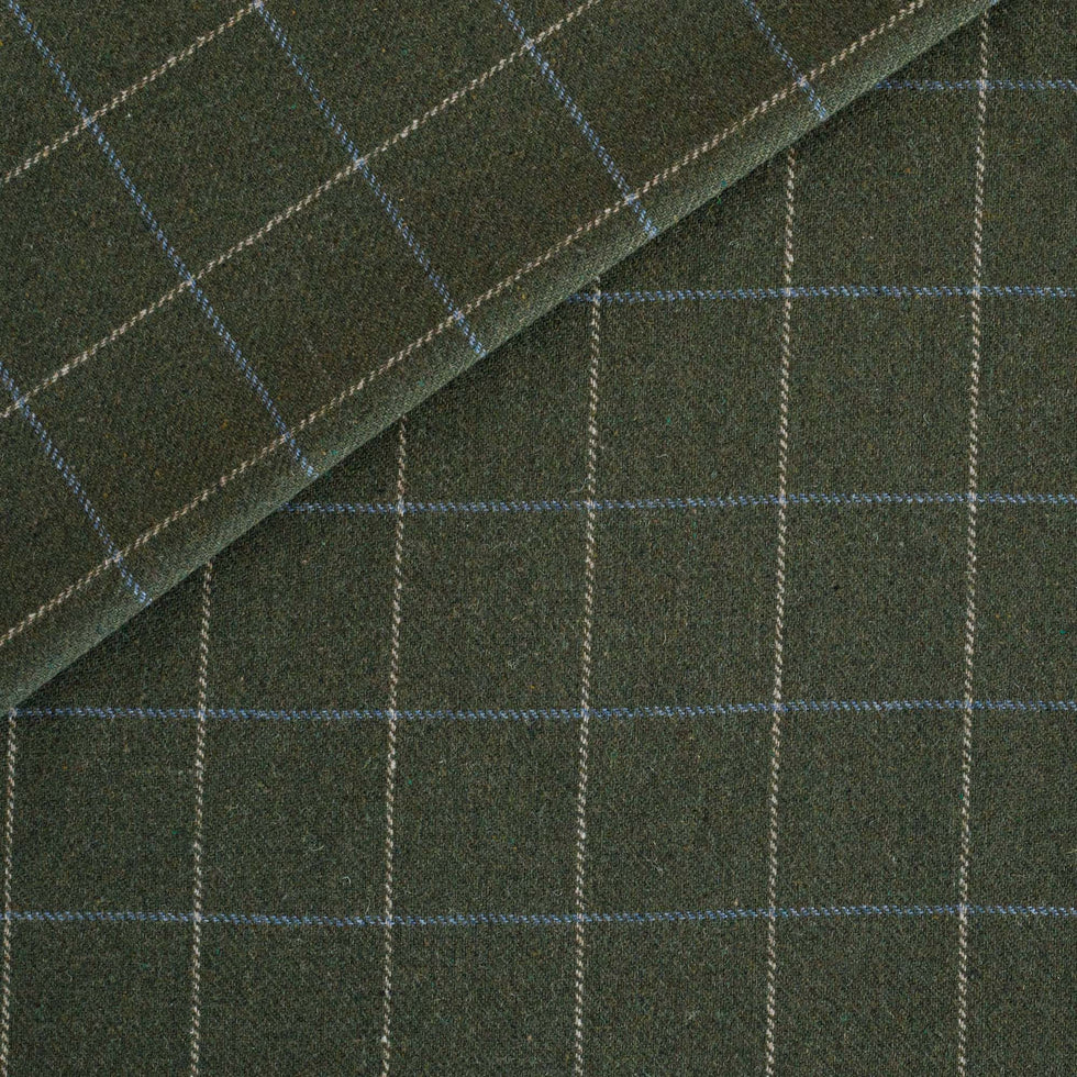 Addison Plaid Fabric, Moss – Tonic Living