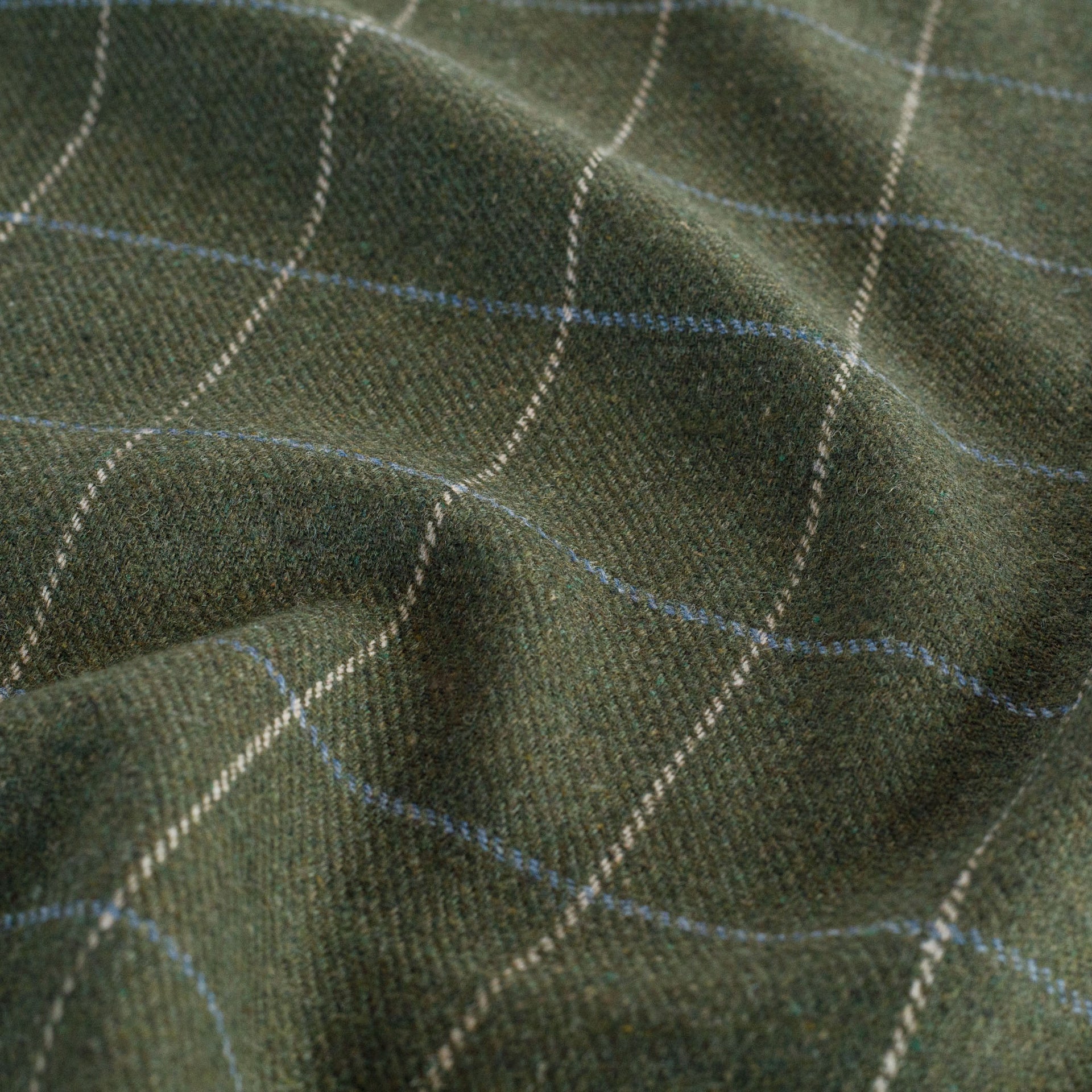 Addison Plaid Fabric, Moss – Tonic Living