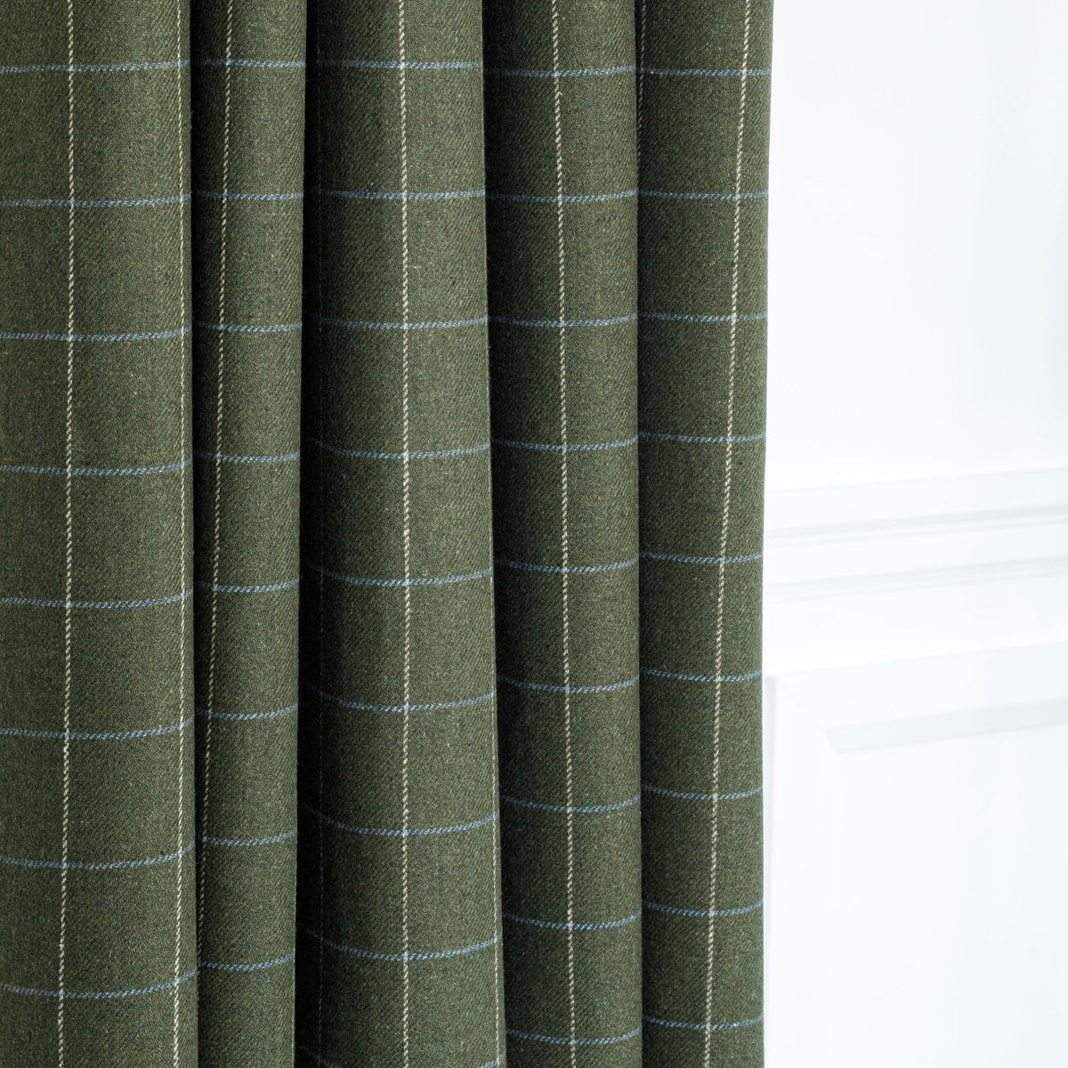 Addison Plaid Fabric, Moss – Tonic Living
