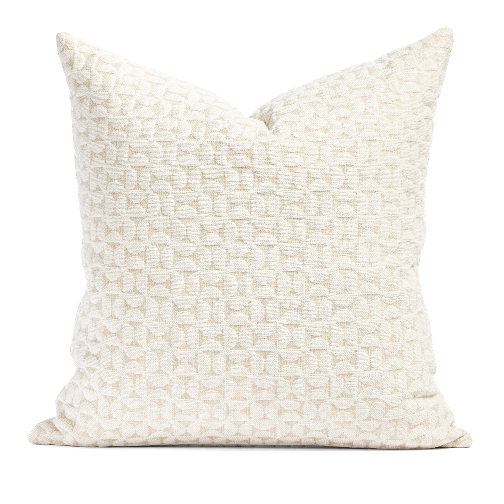 Bella 22x22 Pillow, Pearl – Tonic Living