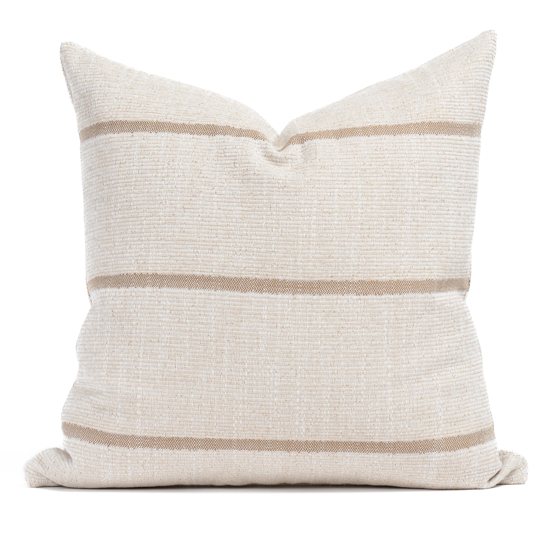 Carlin Stripe 22x22 Pillow, Amber – Tonic Living