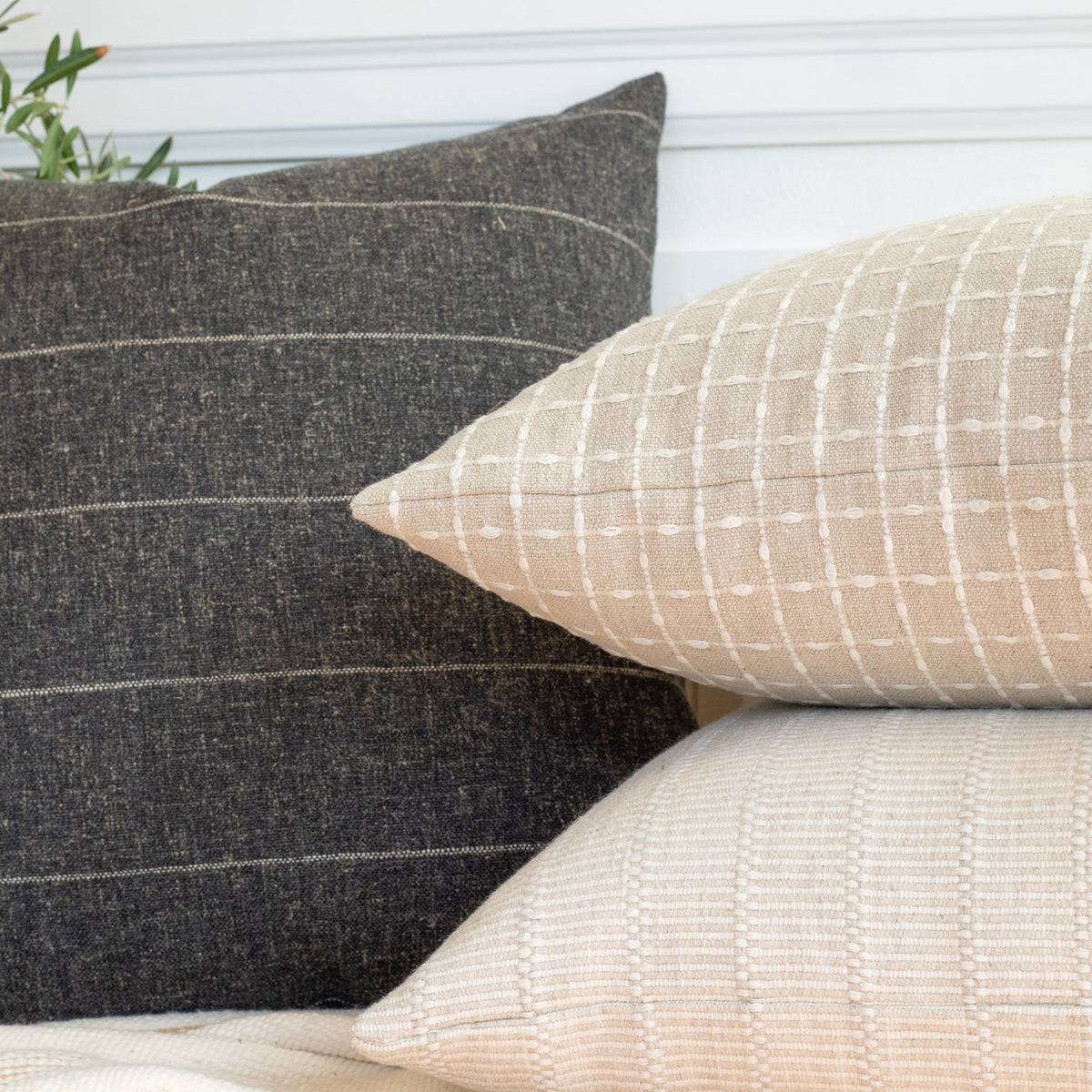 Chase 20x20 Pillow, Natural – Tonic Living