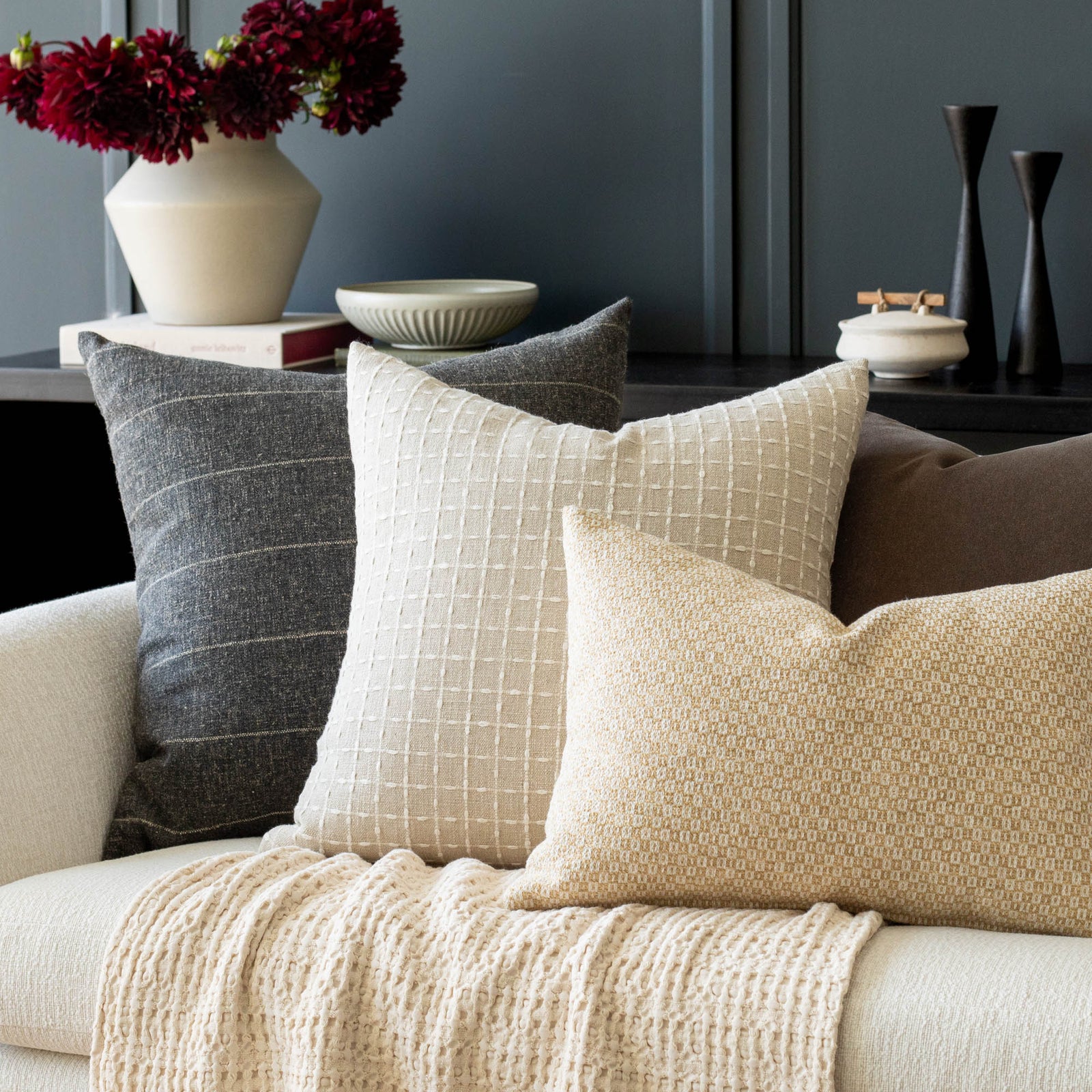 Chase 20x20 Pillow, Natural – Tonic Living