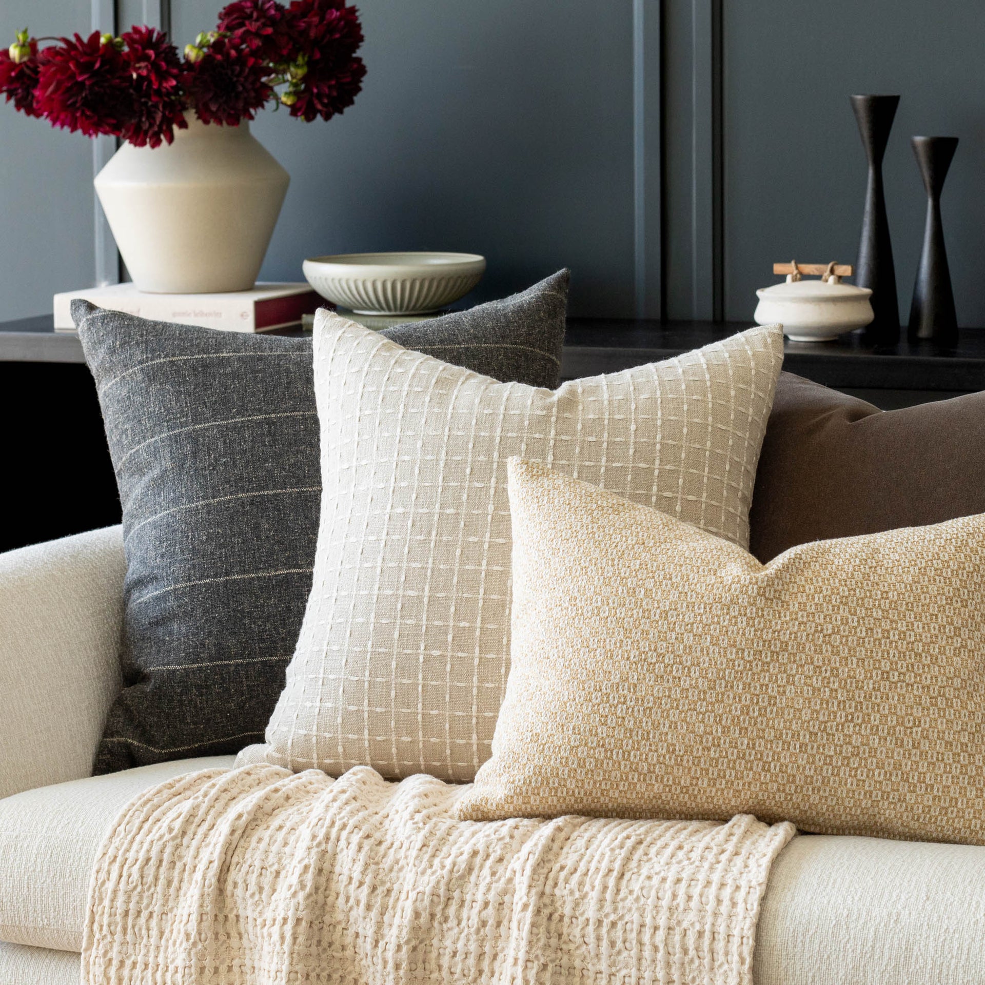 Chase 20x20 Pillow, Natural – Tonic Living