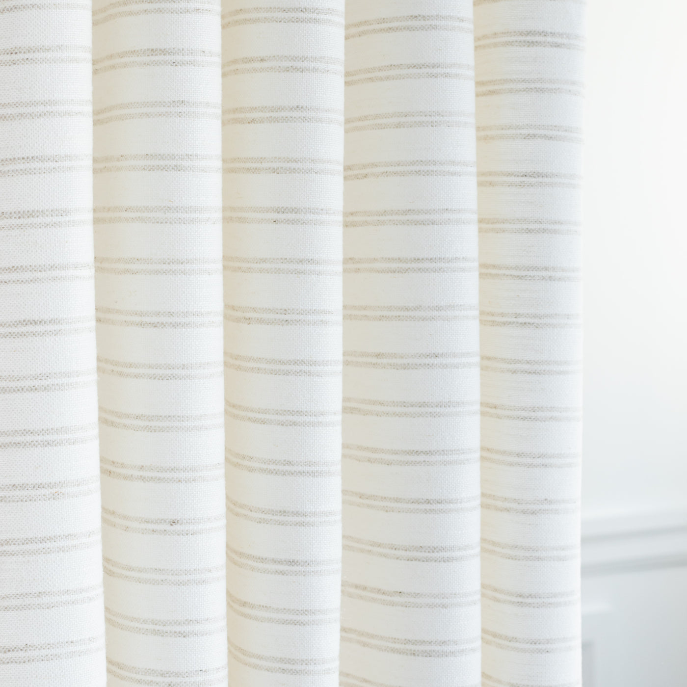 Conway Stripe Fabric, Parchment – Tonic Living