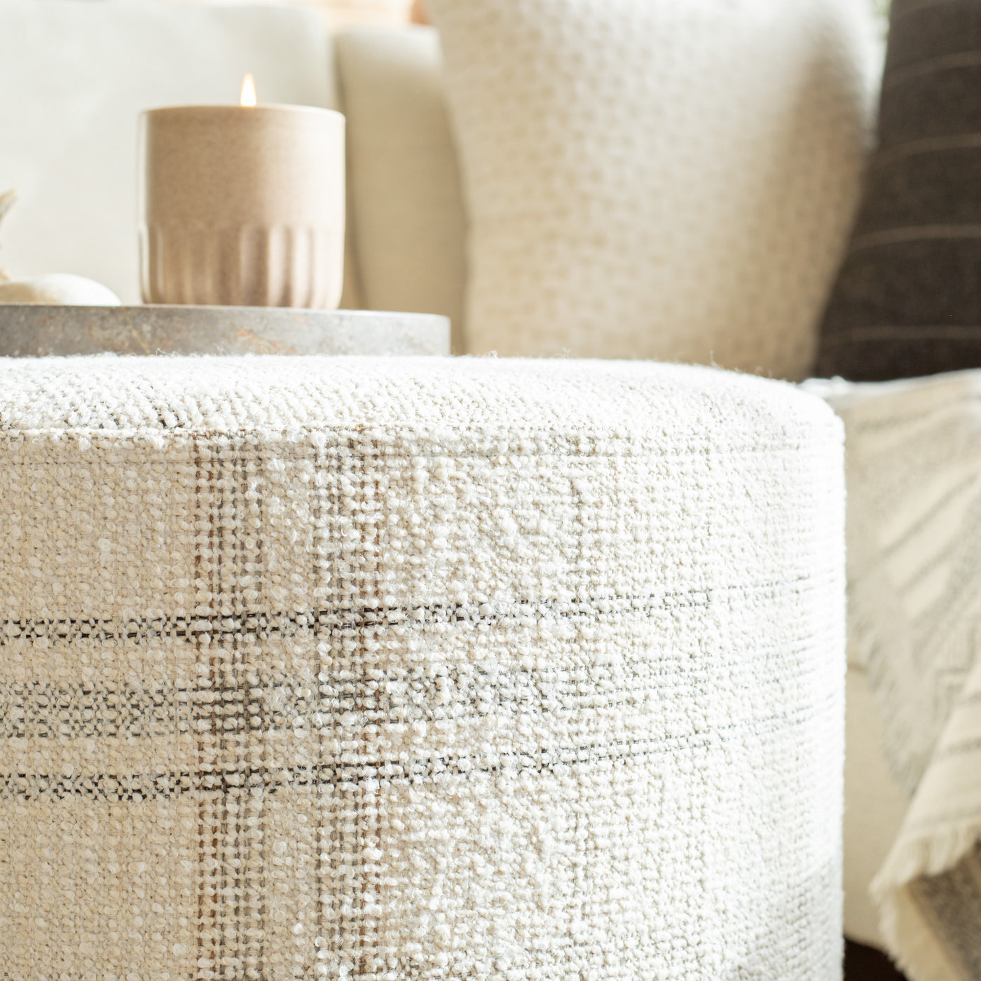 Round Ottomans – Tonic Living