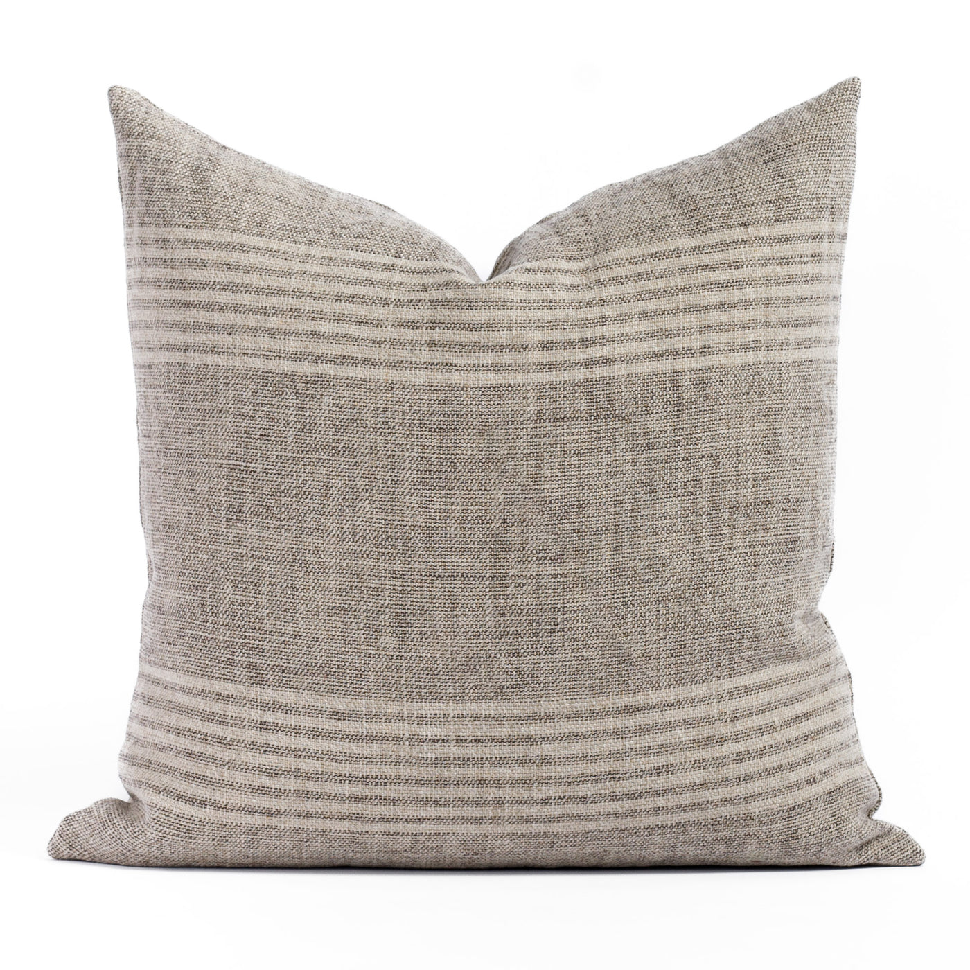 Stockton Stripe 22x22 Pillow, Graphite – Tonic Living