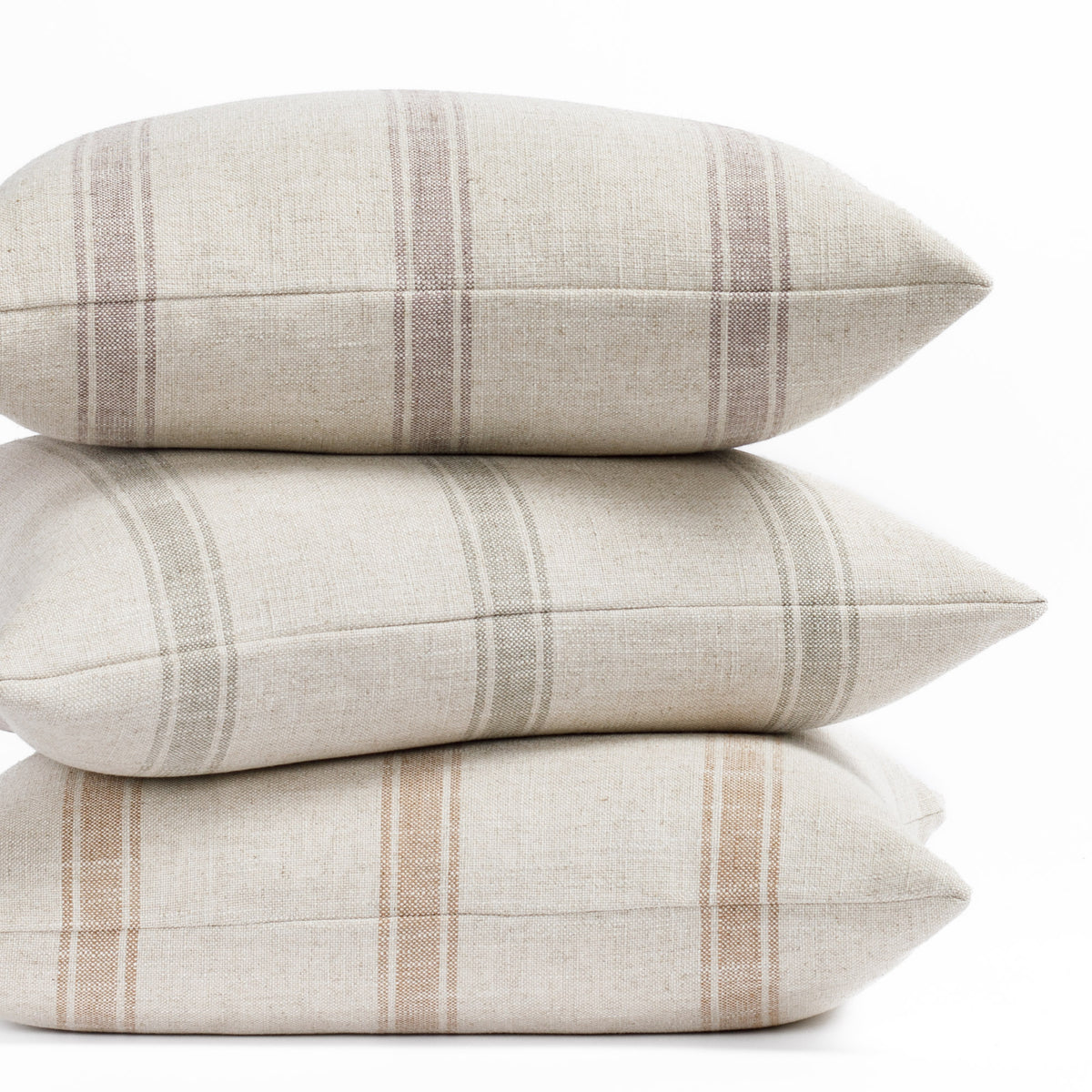 Theo Stripe 22x22 Pillow, Lake – Tonic Living