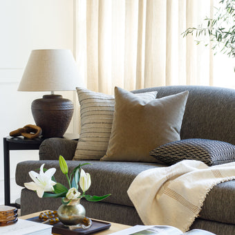 Valentina Velvet 20x20 Pillow, Toffee – Tonic Living