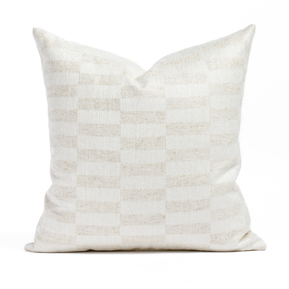 Webster 20x20 Pillow, Buff – Tonic Living