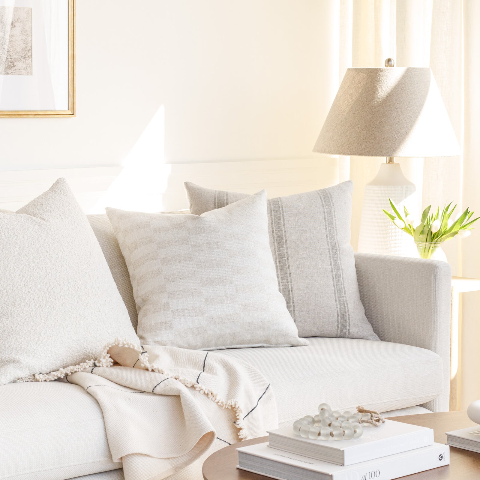 Webster 20x20 Pillow, Buff – Tonic Living