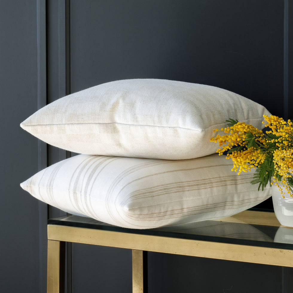 Webster 20x20 Pillow, Buff – Tonic Living