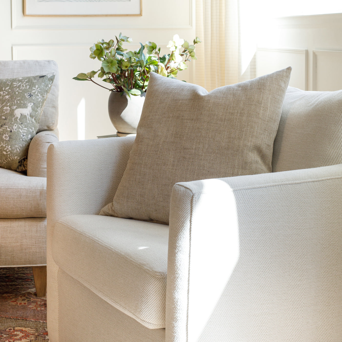 Weston, Salt Fabric – Tonic Living