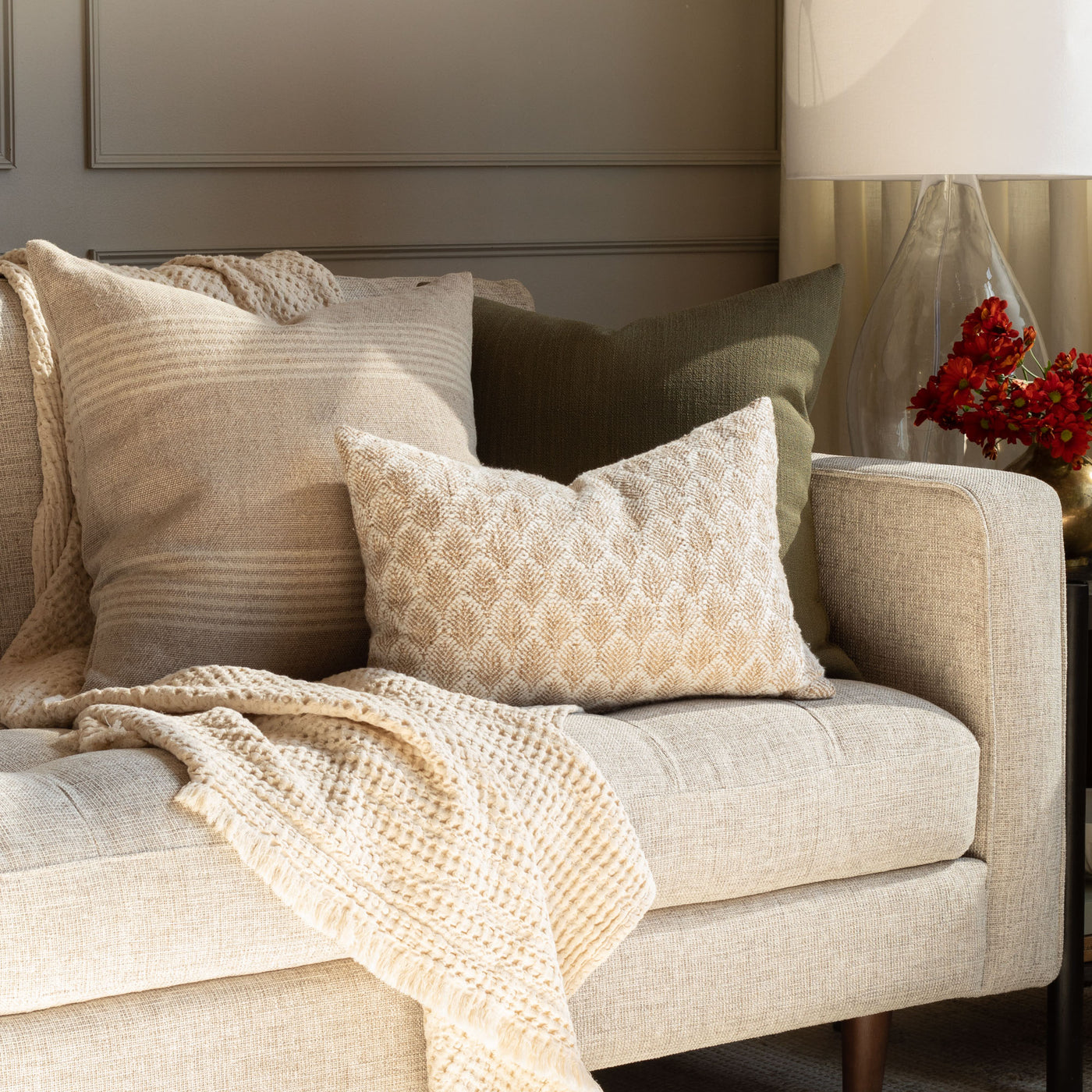 Baker 14x20 Lumbar Pillow, Burlap – Tonic Living