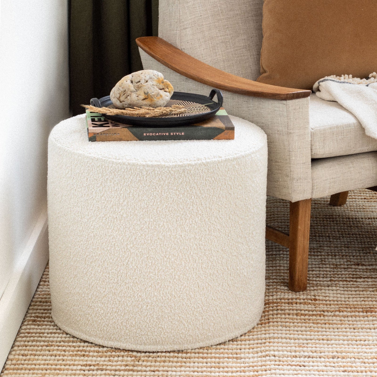 Round Ottomans – Tonic Living