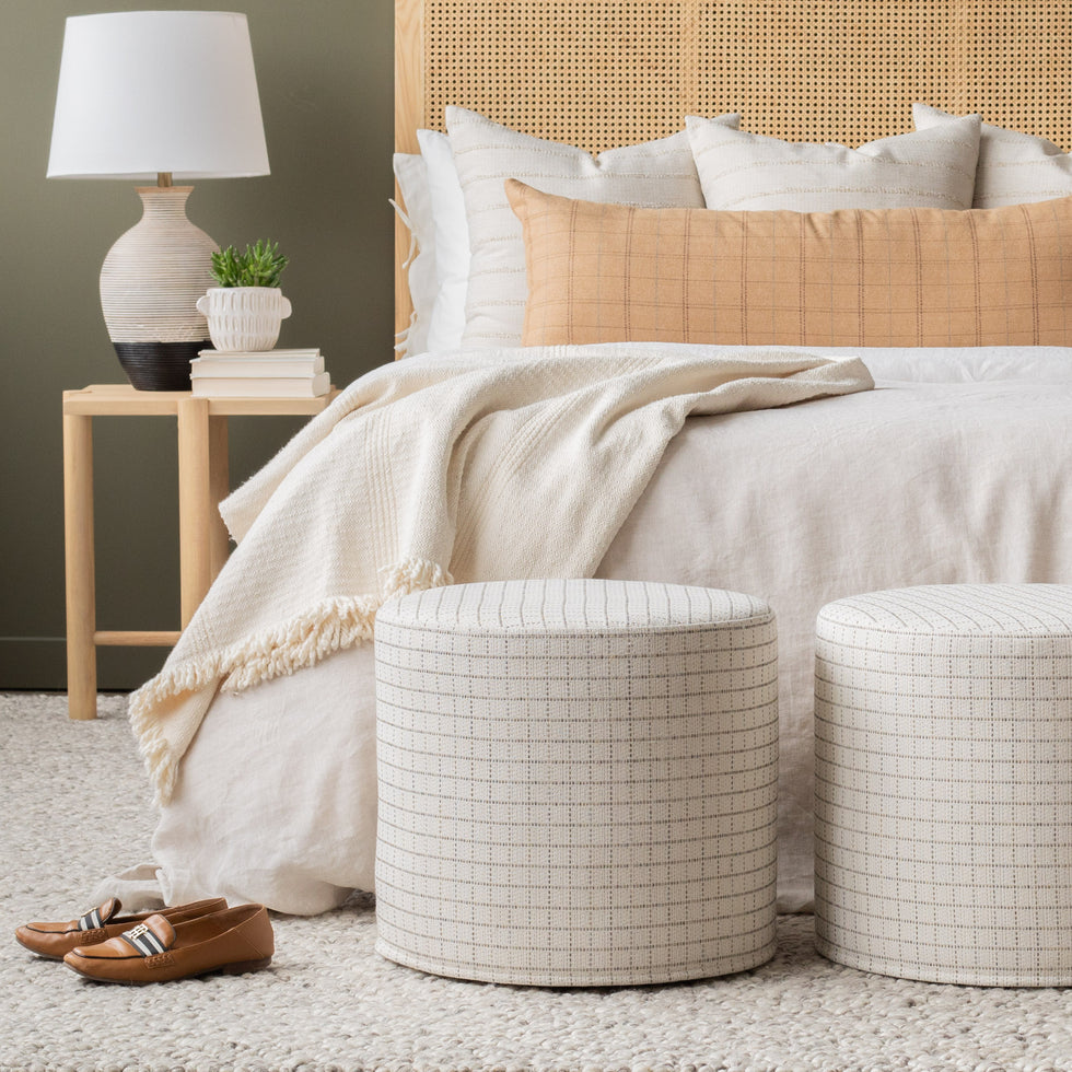 Round Ottomans – Tonic Living