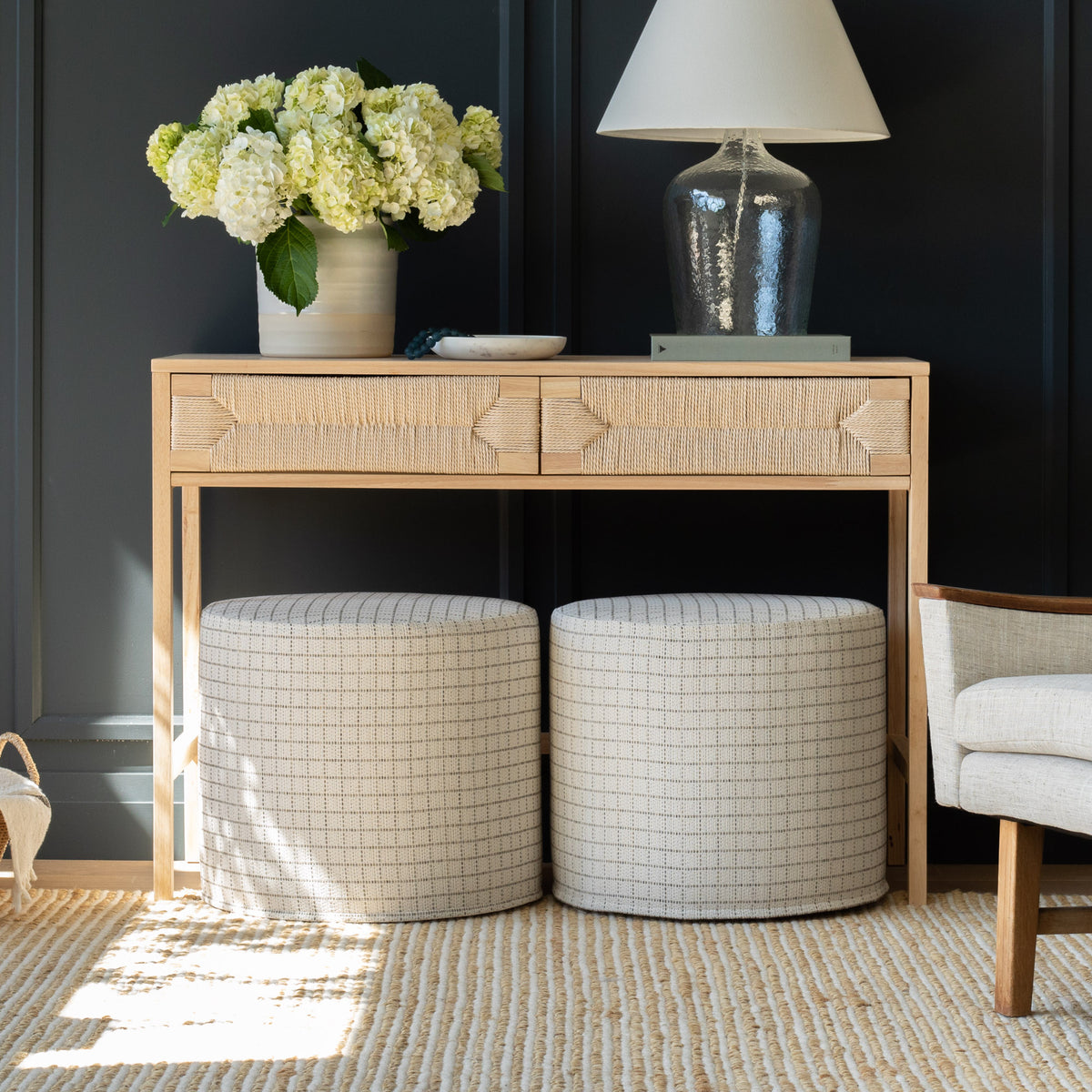 Round Ottomans – Tonic Living